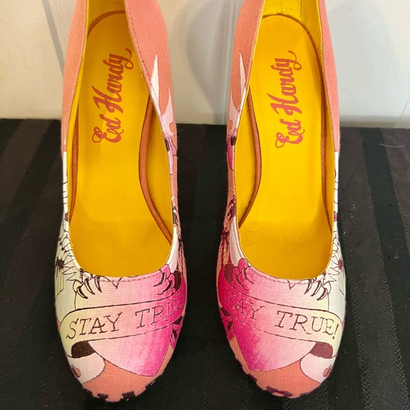Ed Hardy | Shoes | Ed Hardy High Heels | Poshmark